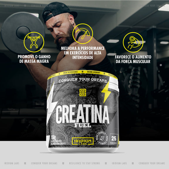 Kit 3x Creatina Fuel 150g - Iridium Labs