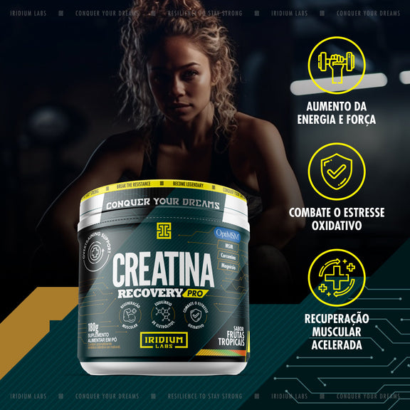 Creatina Recovery Pro - 180g - OptiMSM® + Magnésio – Iridium Labs