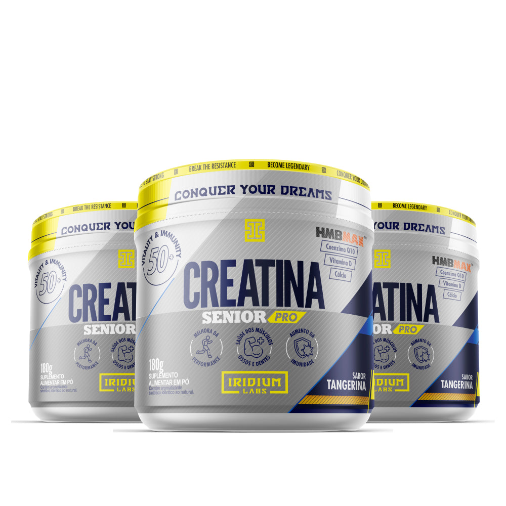 Kit 3x Creatina Senior Pro - 180g – Iridium Labs